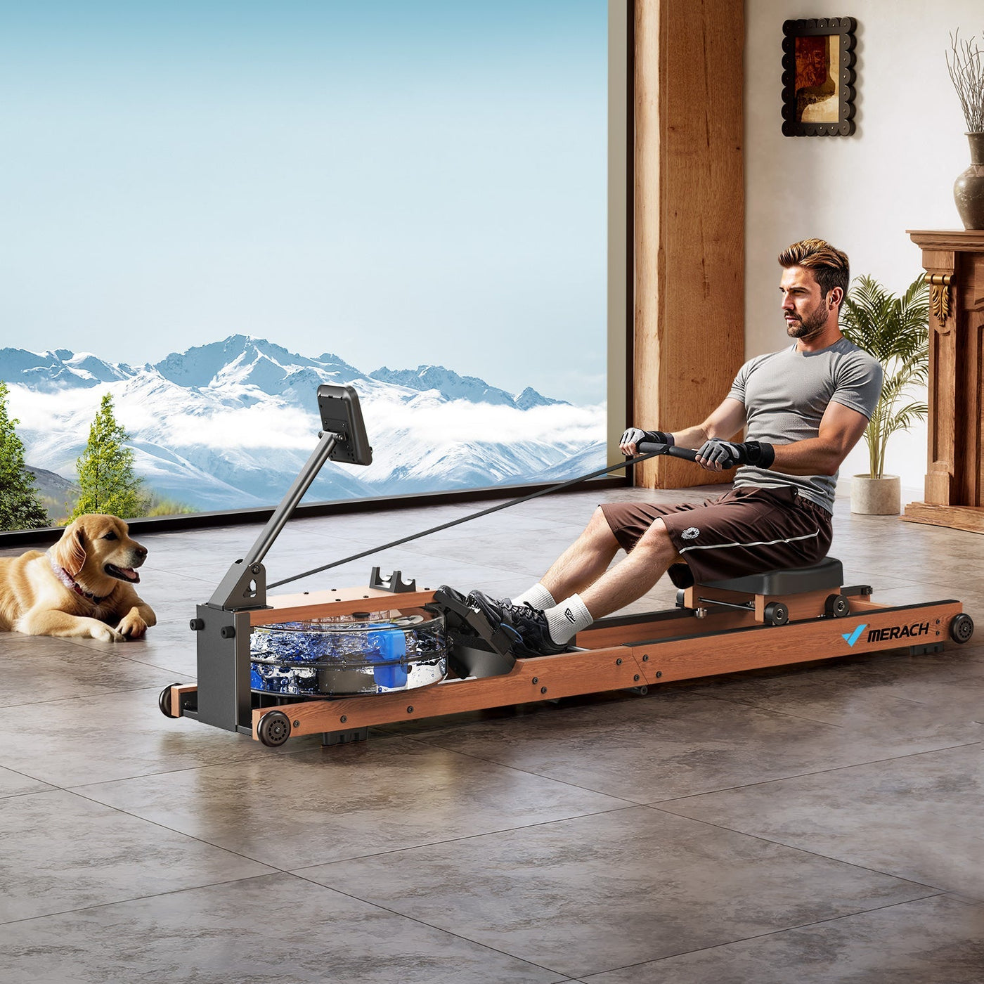 MERACH Rameur à eau R28 - MERACH FR